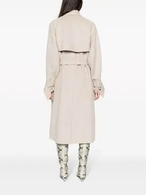 Max Mara Belted-waist Cashmere Coat