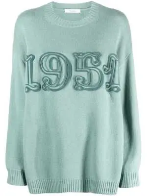 Max Mara Wool-cashmere Blend Jumper - Green