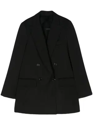 Max Mara Double-breasted Wool-blend Blazer