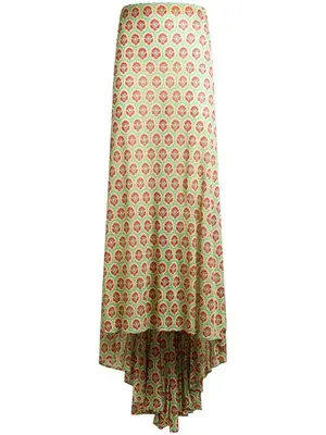 Etro Printed Train Skirt