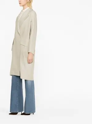 Max Mara Double-breasted Duster Coat