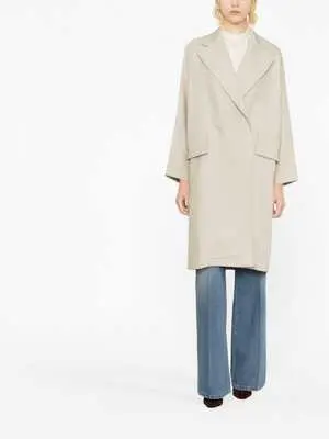 Max Mara Double-breasted Duster Coat