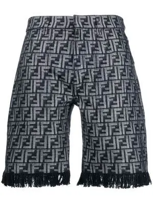 Fendi Monogram Bermuda Shorts