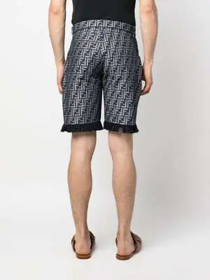 Fendi Monogram Bermuda Shorts