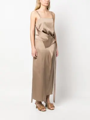 Fendi Tie-waist Maxi Dress