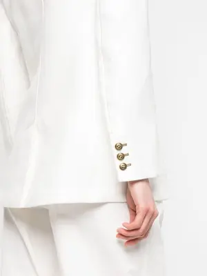 Max Mara Double-breasted Button Blazer