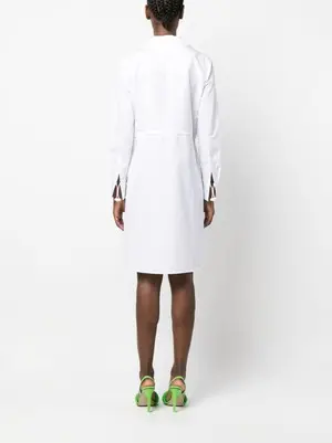 Fendi Drawstring-waist Cotton Dress