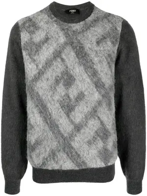 Fendi Fine Knit Knitwear For Men