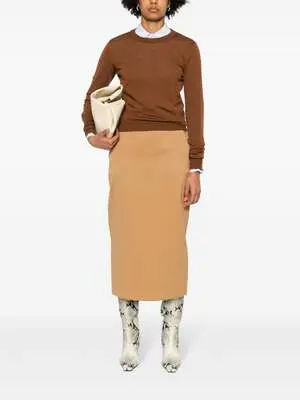 Max Mara Cresta Cotton Pencil Skirt