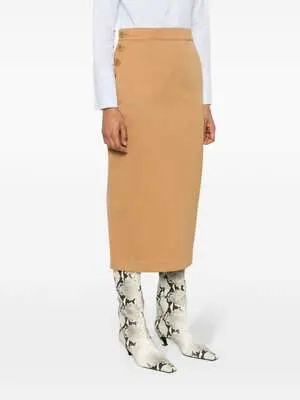 Max Mara Cresta Cotton Pencil Skirt