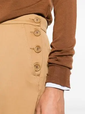 Max Mara Cresta Cotton Pencil Skirt