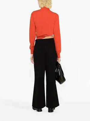 THE ROW Calsito Wide-leg Cotton Trousers