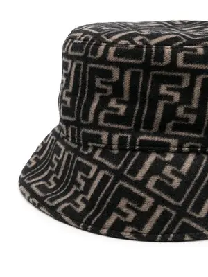 Fendi Ff-jacquard Bucket Hat