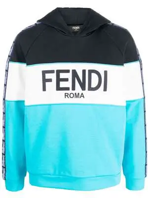 Fendi Cuffed Sweatshirts Hoodies For Men