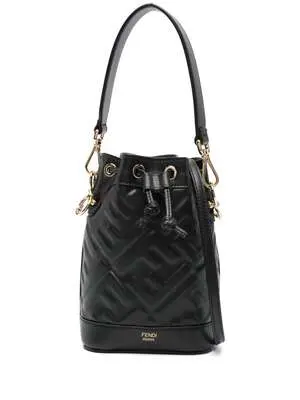 Fendi Mini Mon Tresor Bucket Bag - Black