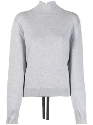 Fendi Tied-back Knitted Pullover