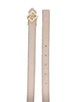 Fendi Monogram Leather Belt