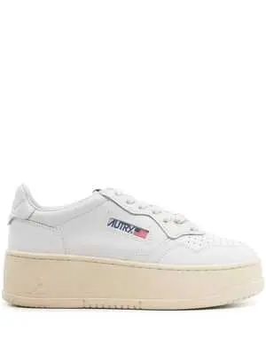 AUTRY Medalist Platform Sneakers - White