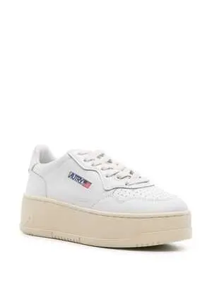AUTRY Medalist Platform Sneakers - White