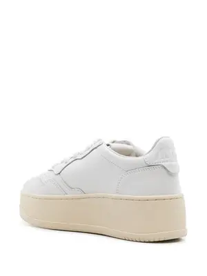 AUTRY Medalist Platform Sneakers - White