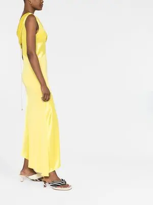 Loewe Asymmetric Draped Midi Dress