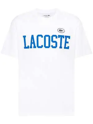 Lacoste Logo-print Cotton T-shirt - White