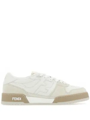 Fendi Match Low-top Sneakers - White