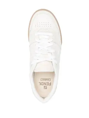 Fendi Match Low-top Sneakers - White
