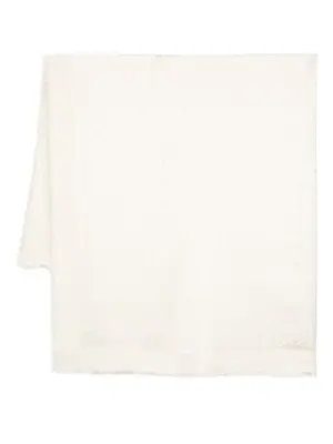 Fendi Monogram-pattern Print Scarf - Neutrals