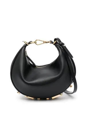 Fendi Graphy Mini Tote - Black