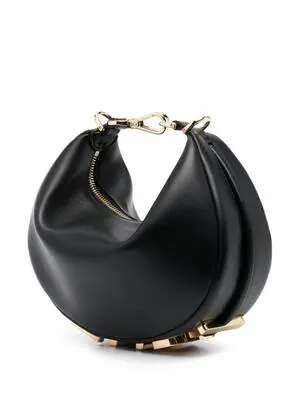 Fendi Graphy Mini Tote - Black