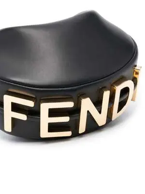Fendi Graphy Mini Tote - Black