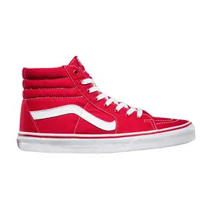 VANS Sk8-hi Canvas Sneakers - Red