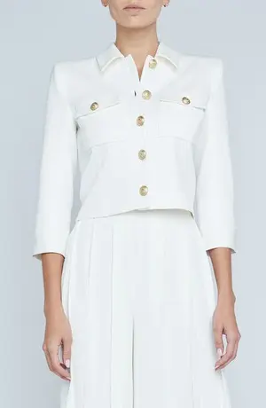 L'agence Spread Collar Outerwear For Women