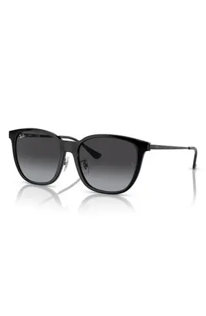 Ray-ban 55mm Square Sunglasses