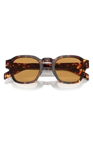 Prada 49mm Round Phantos Sunglasses