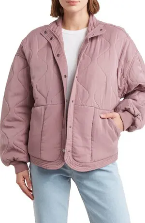 Blanknyc Quilted Jacket - Wisteria