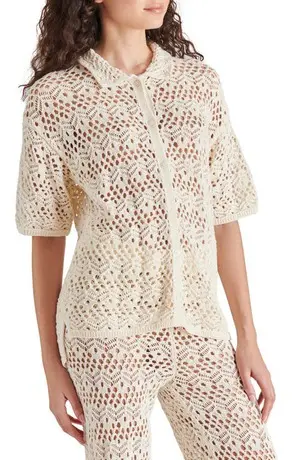 Steve Madden Avana Crochet Cardigan