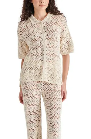 Steve Madden Avana Crochet Cardigan