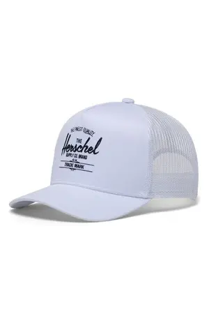 Herschel Supply Co. Whaler Mesh Trucker Hat - White