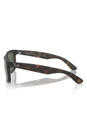 Ray-ban 55mm Polarized Square Sunglasses - Brown Havana