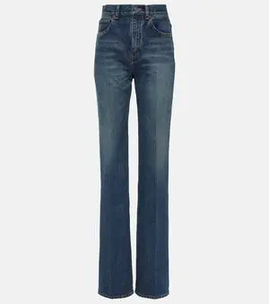 Saint Laurent Distressed Jeans For Women