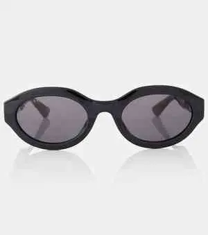 Gucci Oval Sunglasses - Black