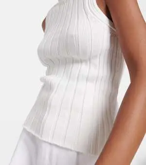 Khaite Manu Cotton-blend Tank Top