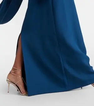Safiyaa Sallie Embellished Crêpe Gown