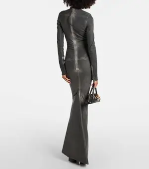 Rick Owens Denim Gown