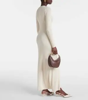 Valentino Garavani Silk Bouclé Maxi Dress