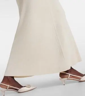 Valentino Garavani Silk Bouclé Maxi Dress