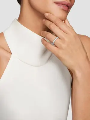 David Yurman Eden Eternity Band Ring In Platinum