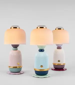 LLADRO Porcelain Kokeshi Lamp